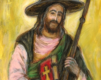 Saint James the Greater Printable Wall Art Print, Digital Download ...