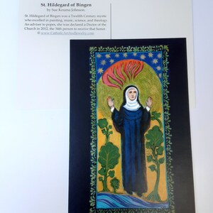 Hildegard Von Bingen 3 or 10 or 100 Postcards - Etsy