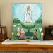 Our Lady of Fatima Original Painting on Canvas - Etsy