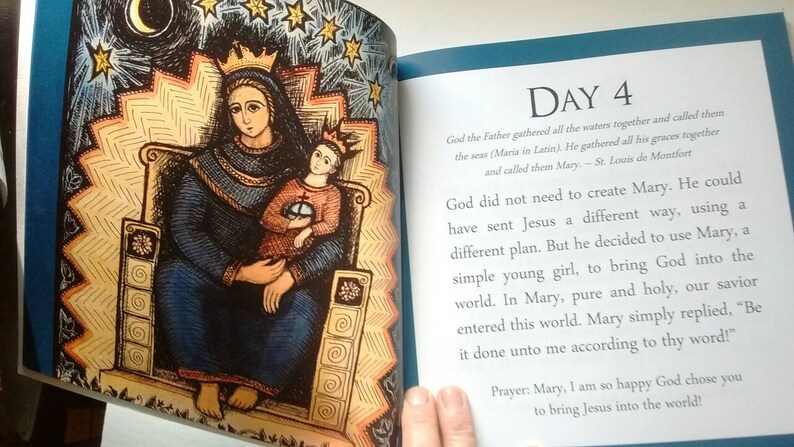 Marian Consecration Book for Children - Etsy