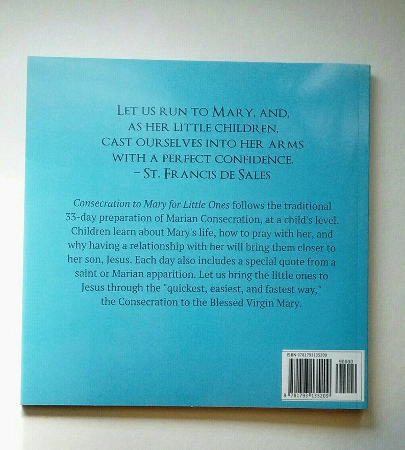 Marian Consecration Book for Children | Etsy