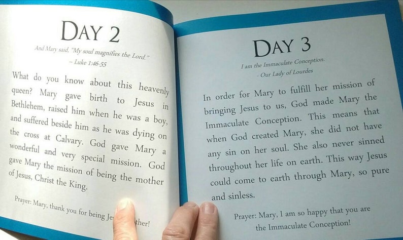 Marian Consecration Book for Children - Etsy