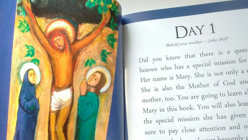 Marian Consecration Book for Children - Etsy