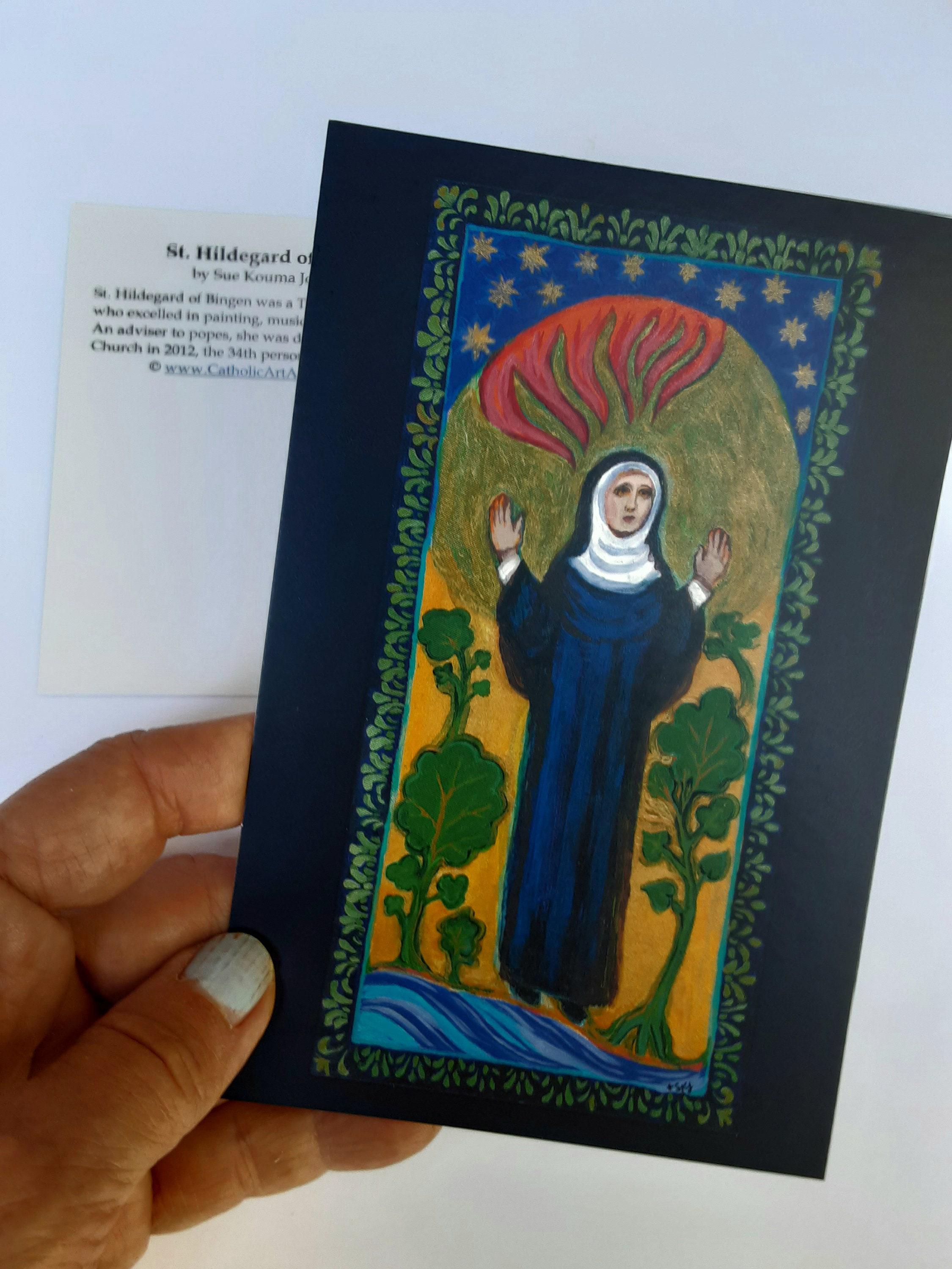 Hildegard Von Bingen 3 or 10 or 100 Postcards - Etsy