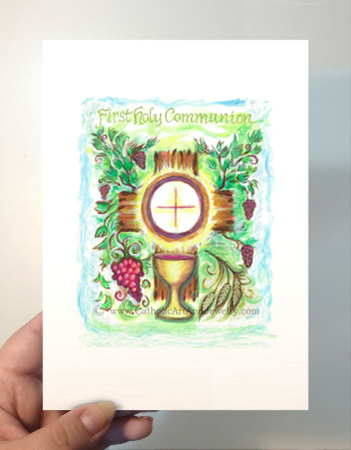 Personalized First Communion Certificate - Etsy