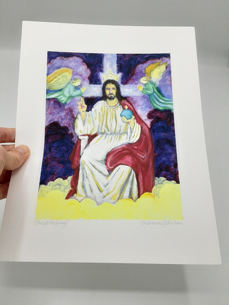 Christ the King Art Print | Etsy