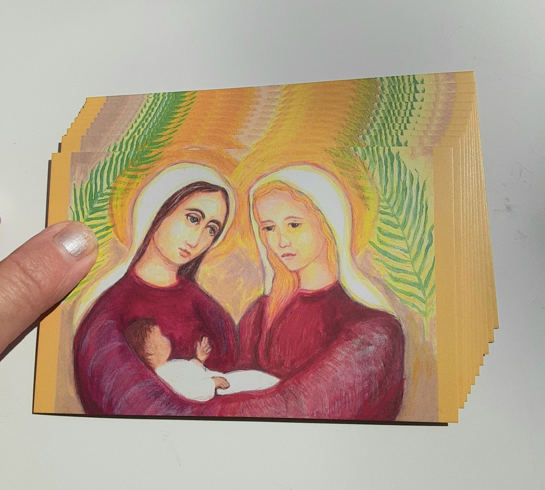 Saints Perpetua and Felicity Holy Cards – by Sue Kouma Johnson – Pack ...