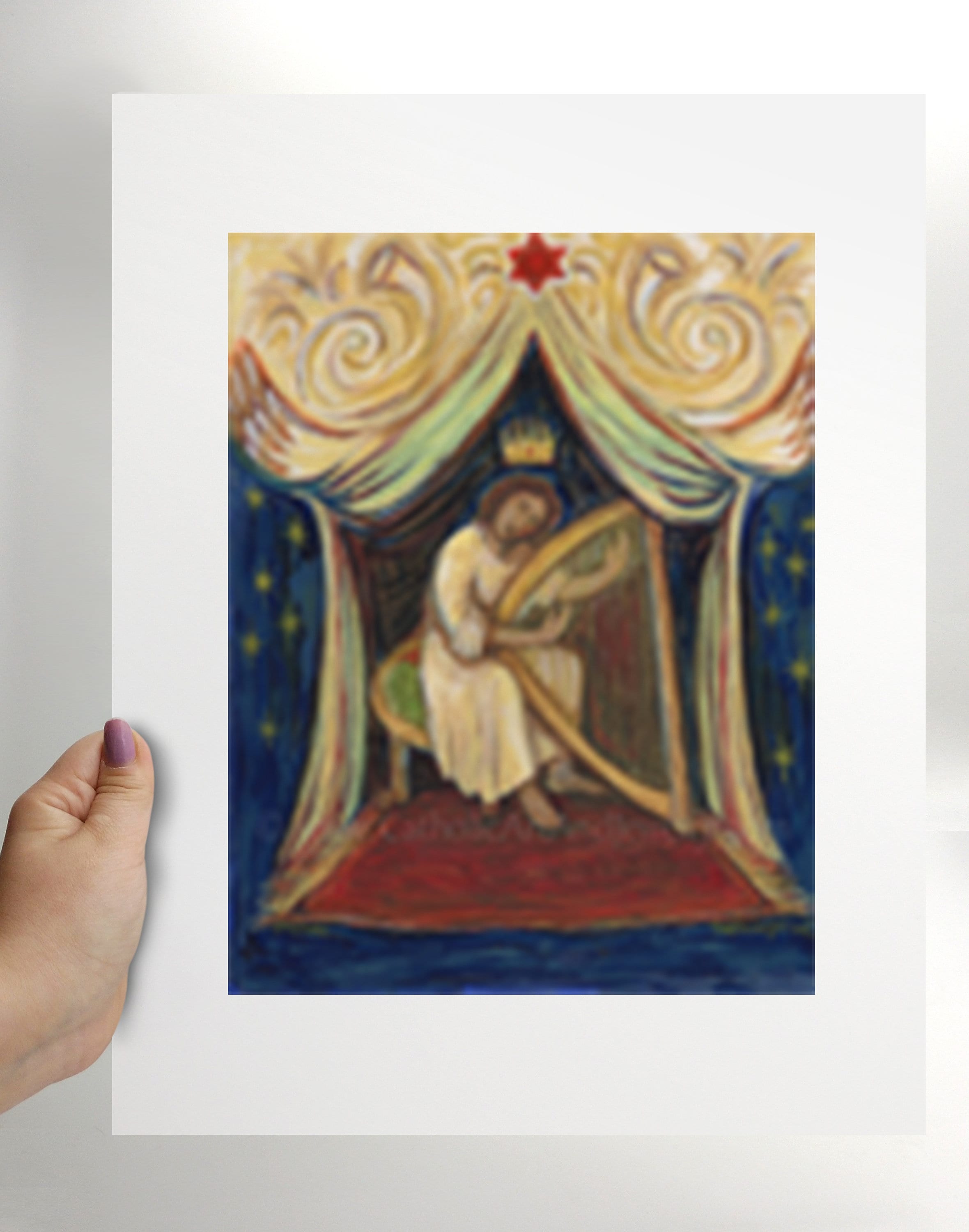 King David Art Print - Etsy