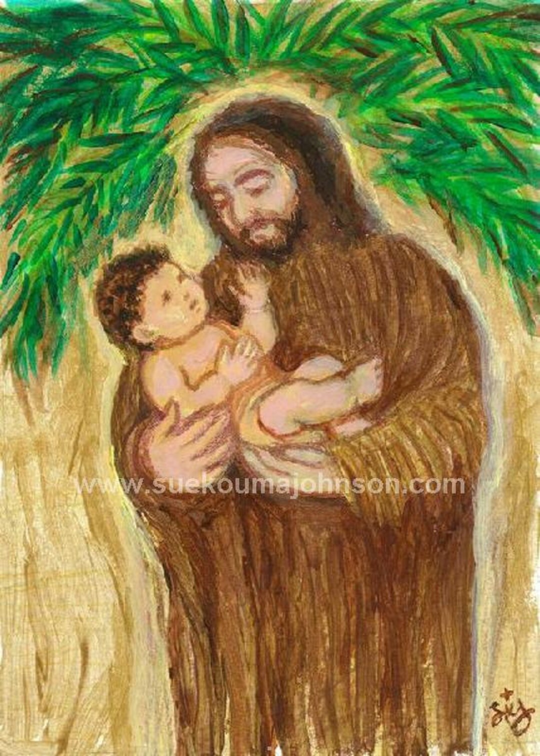 Saint Joseph Art Print - Etsy