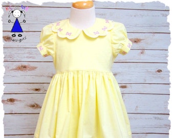 Yellow Easter Dress - Etsy