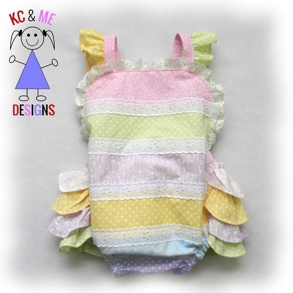 Ruffle Butt Romper - Etsy