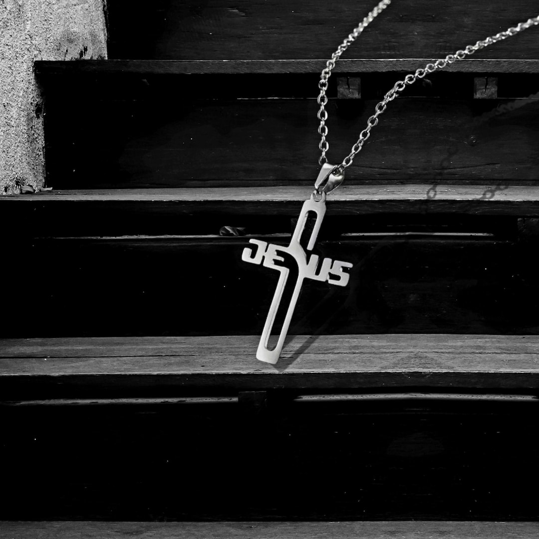 Jesus Christ Chain With Pendant - Etsy