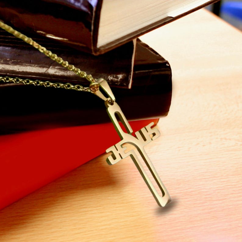 Jesus Christ Chain With Pendant - Etsy