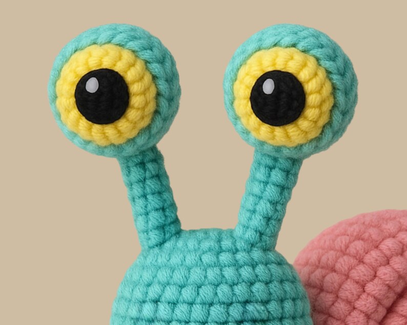 Crochet Pattern for Snail PDF English Amigurumi - Etsy