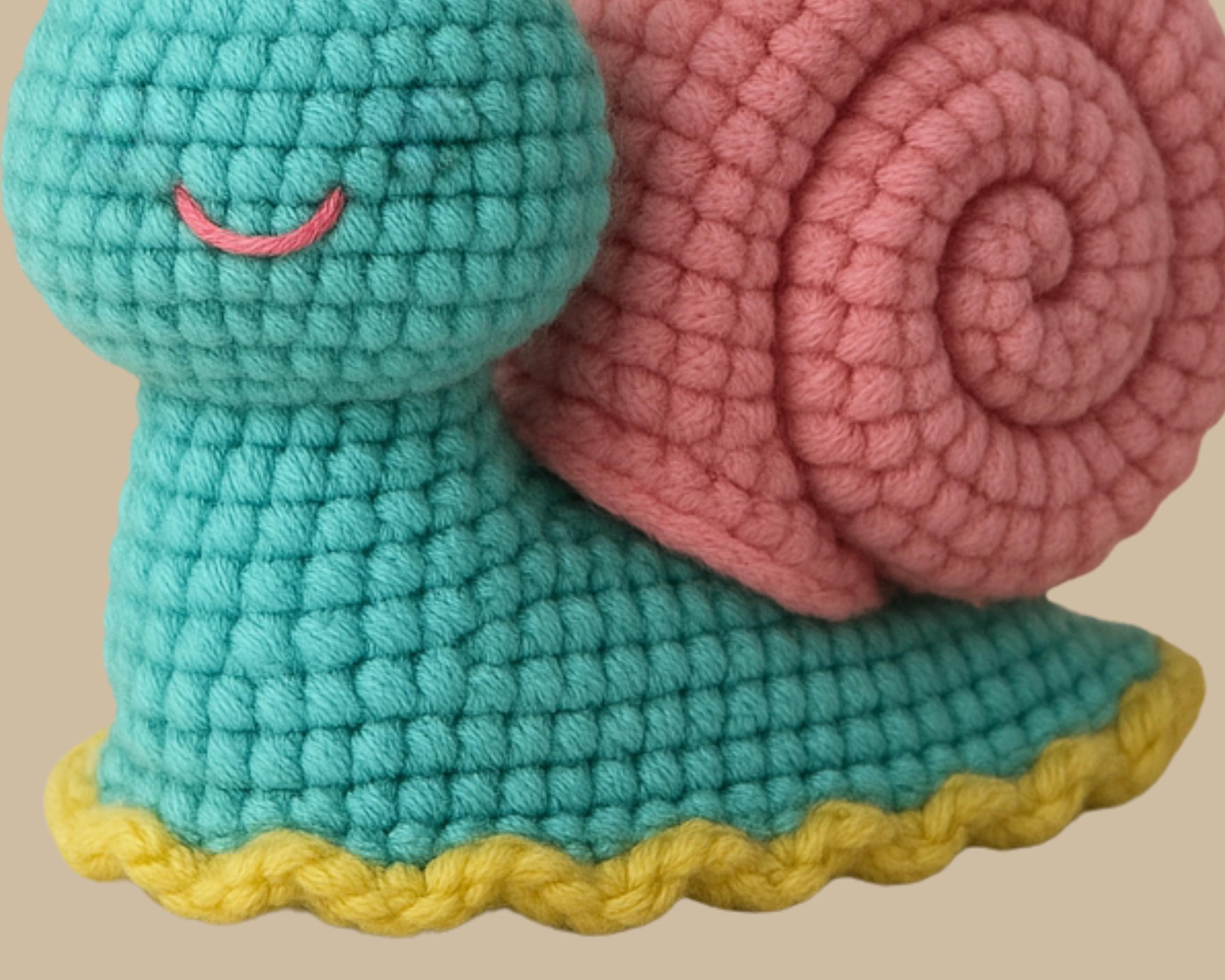 Crochet Pattern for Snail PDF English Amigurumi - Etsy