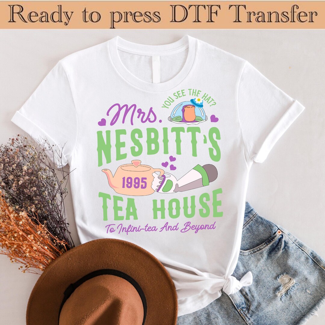 Buzz Lightyear Mrs Nesbitt’s Tea House to Infinity and Beyond DTF ...