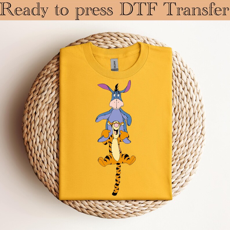 Disney Winnie the Pooh Dtf, Eeyore Dtf, Funny Disney Dtf, Pooh and ...