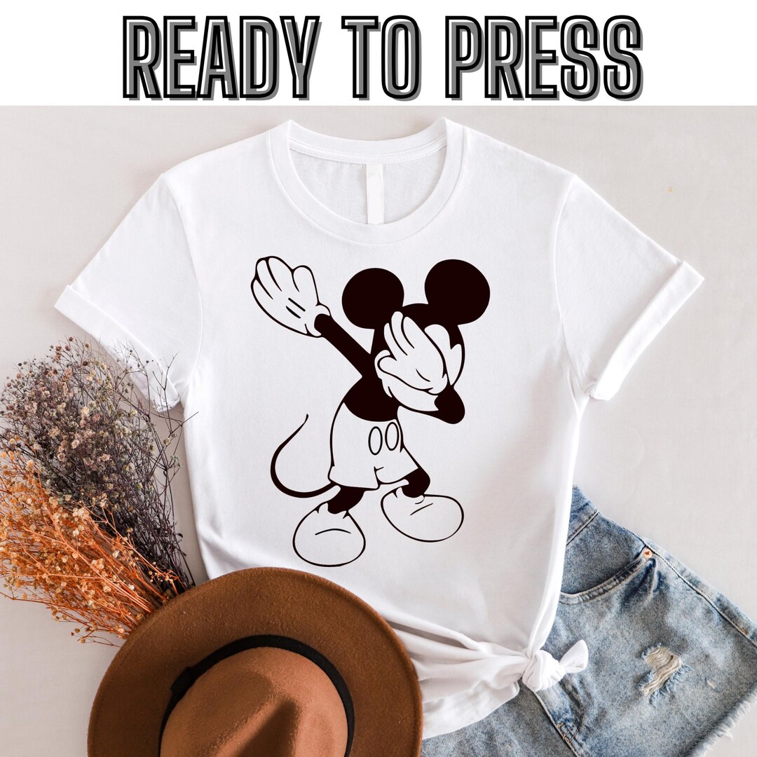 Disney Mickey Dabbing Dtf, Funny Disney Dtf, Family Matching Dtf, Funny ...