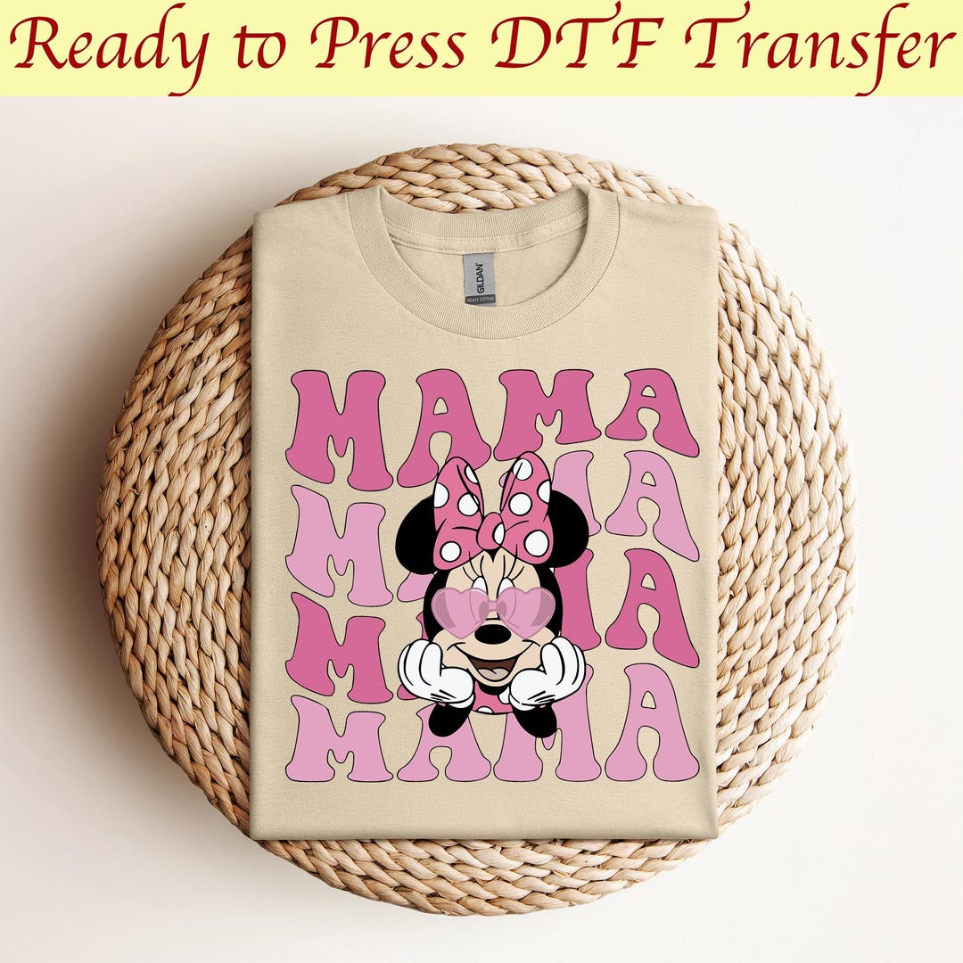 Minnie Mama Mini Dtf, Disney Mom Daughter Trip Dtf, Mini Mouse T-shirt ...