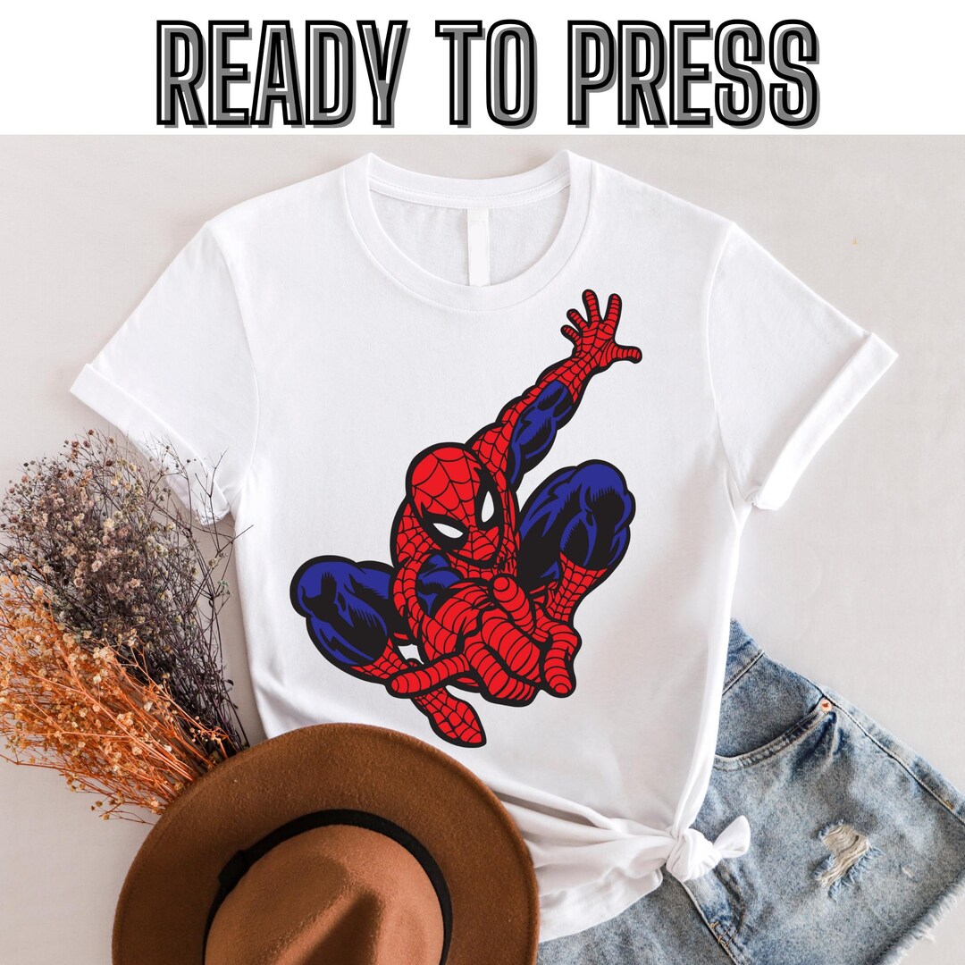 Spiderman DTF Transfer,super Hero Dtf, Spiderman DTF, Hero Transfer ...