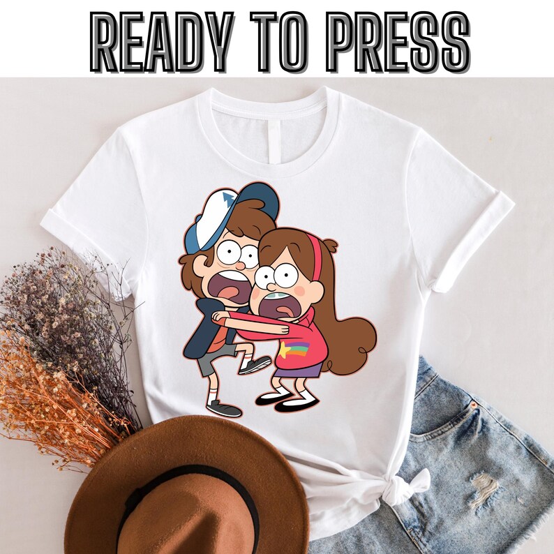 Disney Channel Gravity Falls Dipper and Mabel Pines Dtf, Disney Family ...