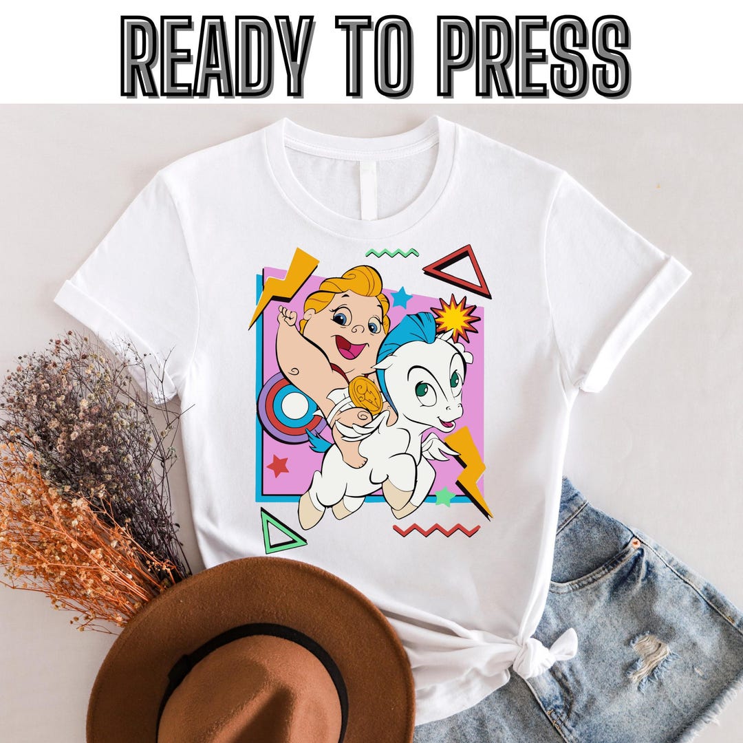 Disney Hercules Vintage Retro DTF, Disney Hercules Movie DTF Transfer ...