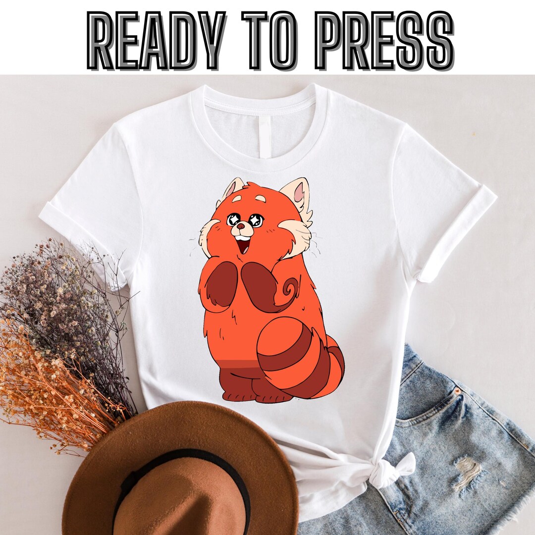 Turning Red Panda Dtf, Theme Turning Red Family Dtf, Turning Red Party ...