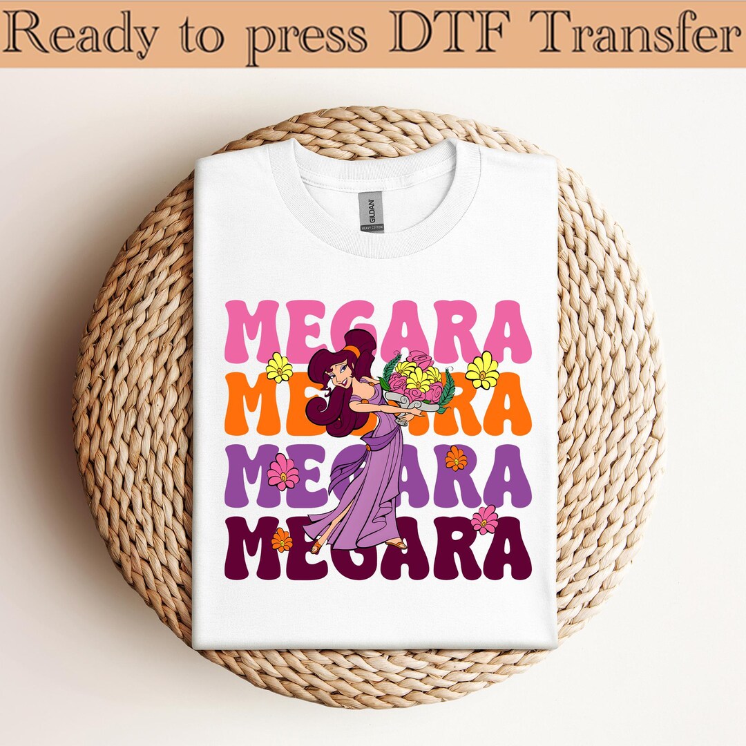 Disney Megara Dtf, Greek Myth Princess Dtf, Hercules Megara Dtf, Disney ...