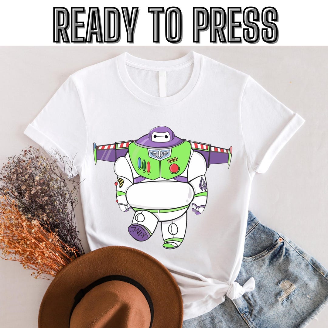 Disney Baymax Lightyear Outfits Dtf, Buzz Lightyear Toy Story ...