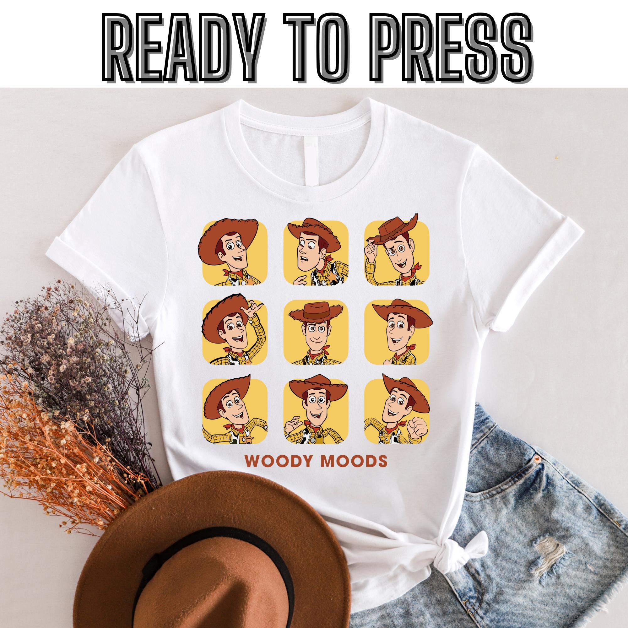 Disney Toy Story Woody DTF, Toy Story Characters DTF Transfer, Toy ...