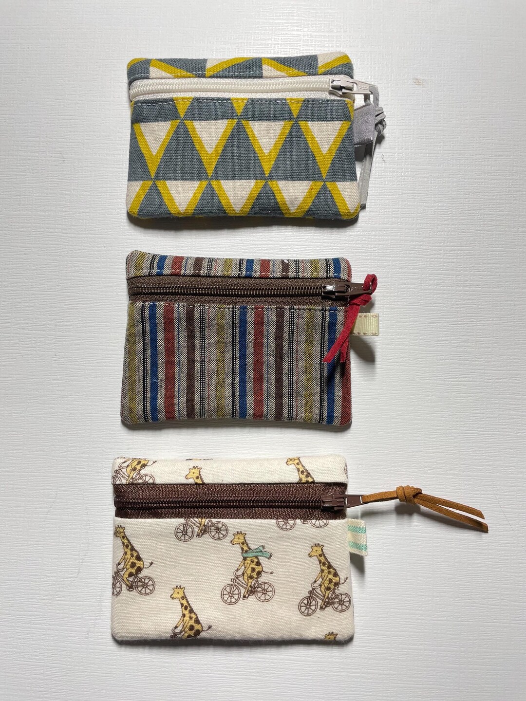 Small Zipper Coin Purse | | Handmade Ready to Ship Small Gift | - Etsy