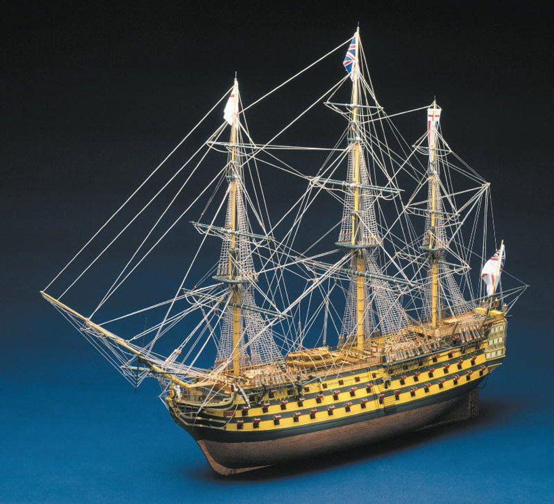 HMS Agamemnon Model Kit - Etsy UK