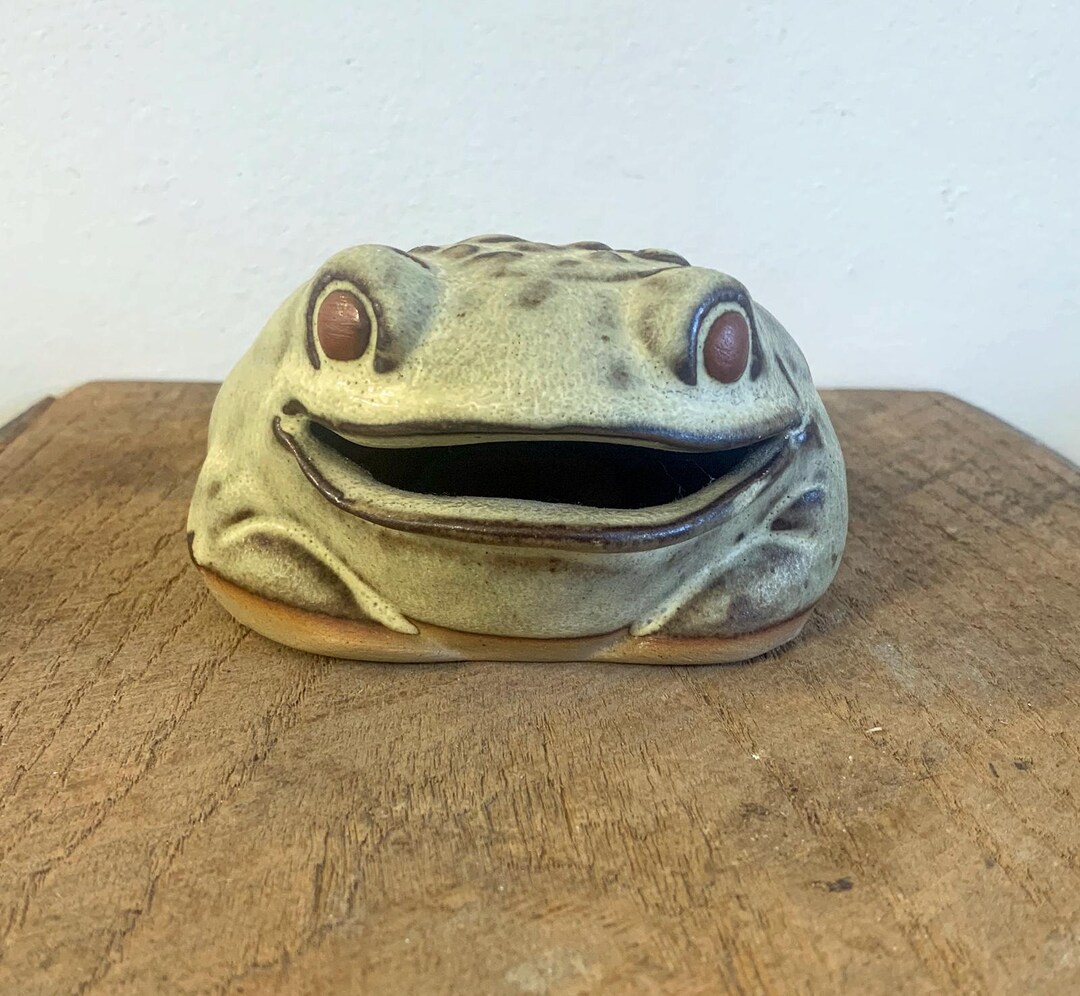 Vintage Tremar Frog Money Bank - Etsy