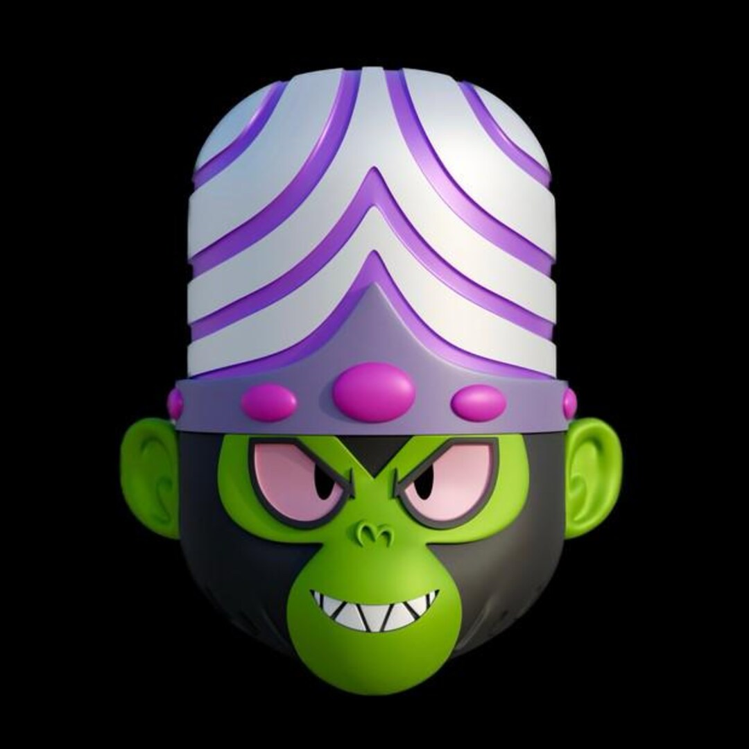 Mojo Jojo Helmet - Etsy