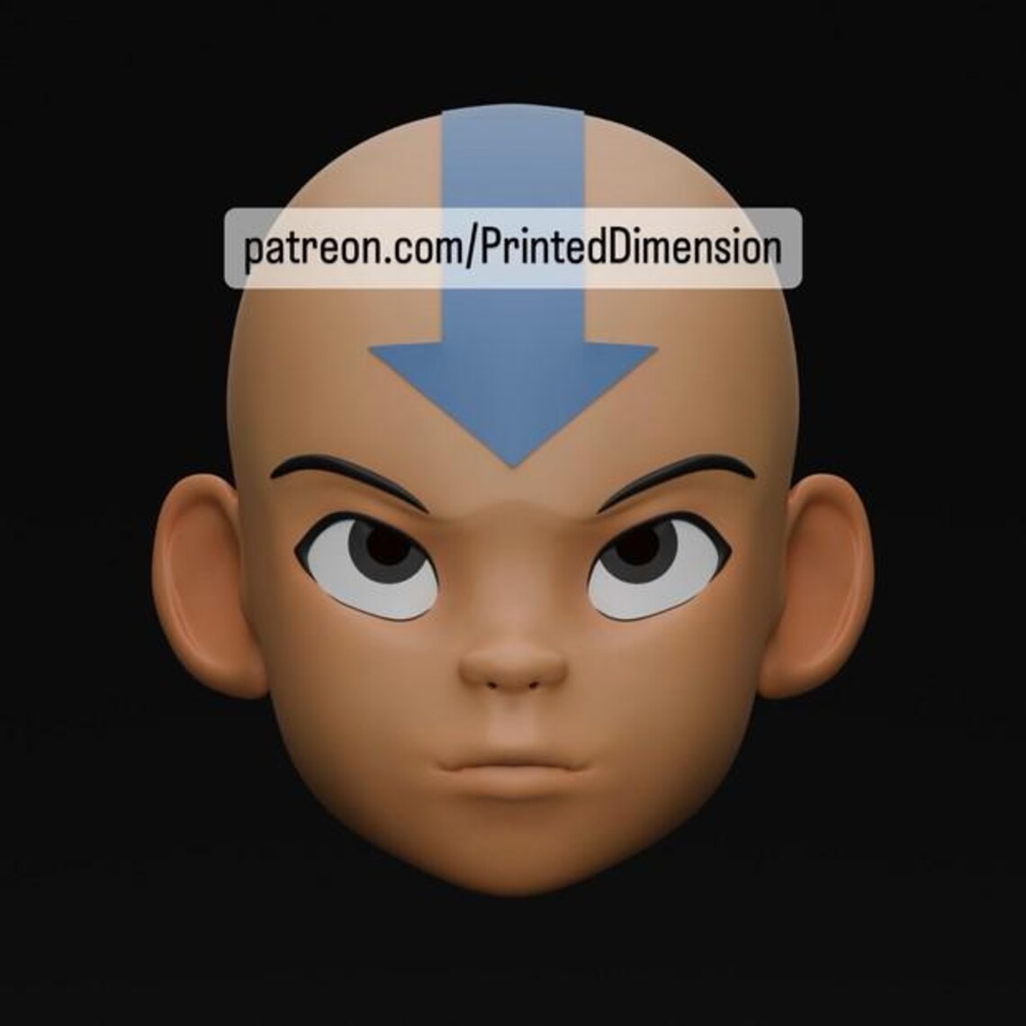 Avatar Aang Mask/helmet - Etsy