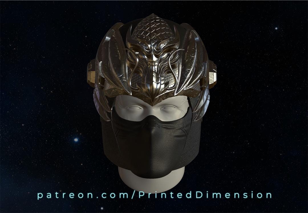 Ryu Hayabusa Ninja Gaiden 4 Wearable Helmet - Etsy