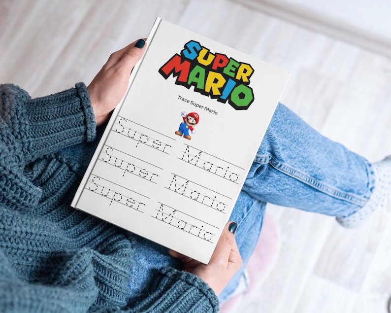 Super Mario Activity Pack for Kids, Printable Mario Party Games, Super ...