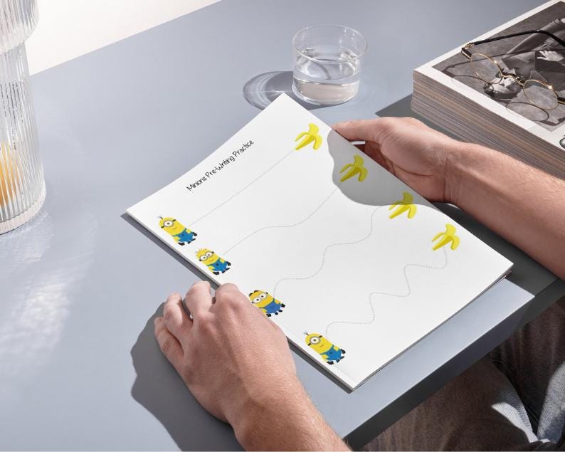 Minions Activity Pack for Kids, Printable Minions Party Games, Minions ...