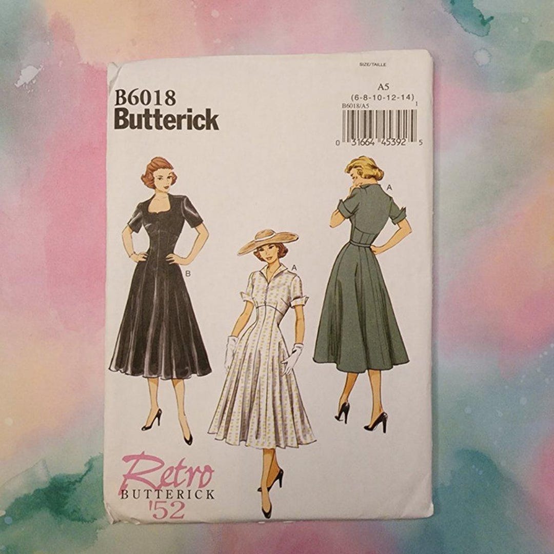 Butterick 6018 Sewing Pattern - Etsy