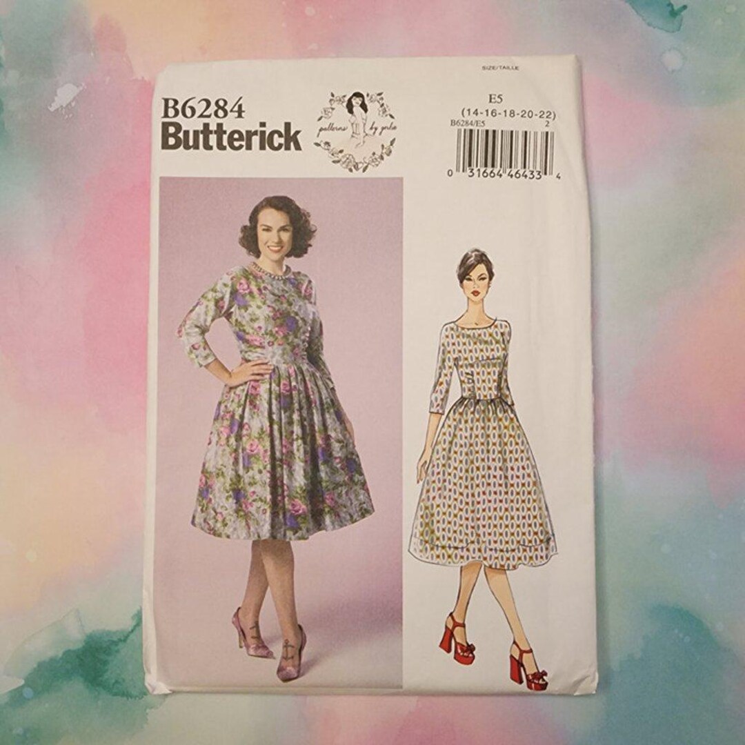 Butterick 6284 Sewing Pattern - Etsy