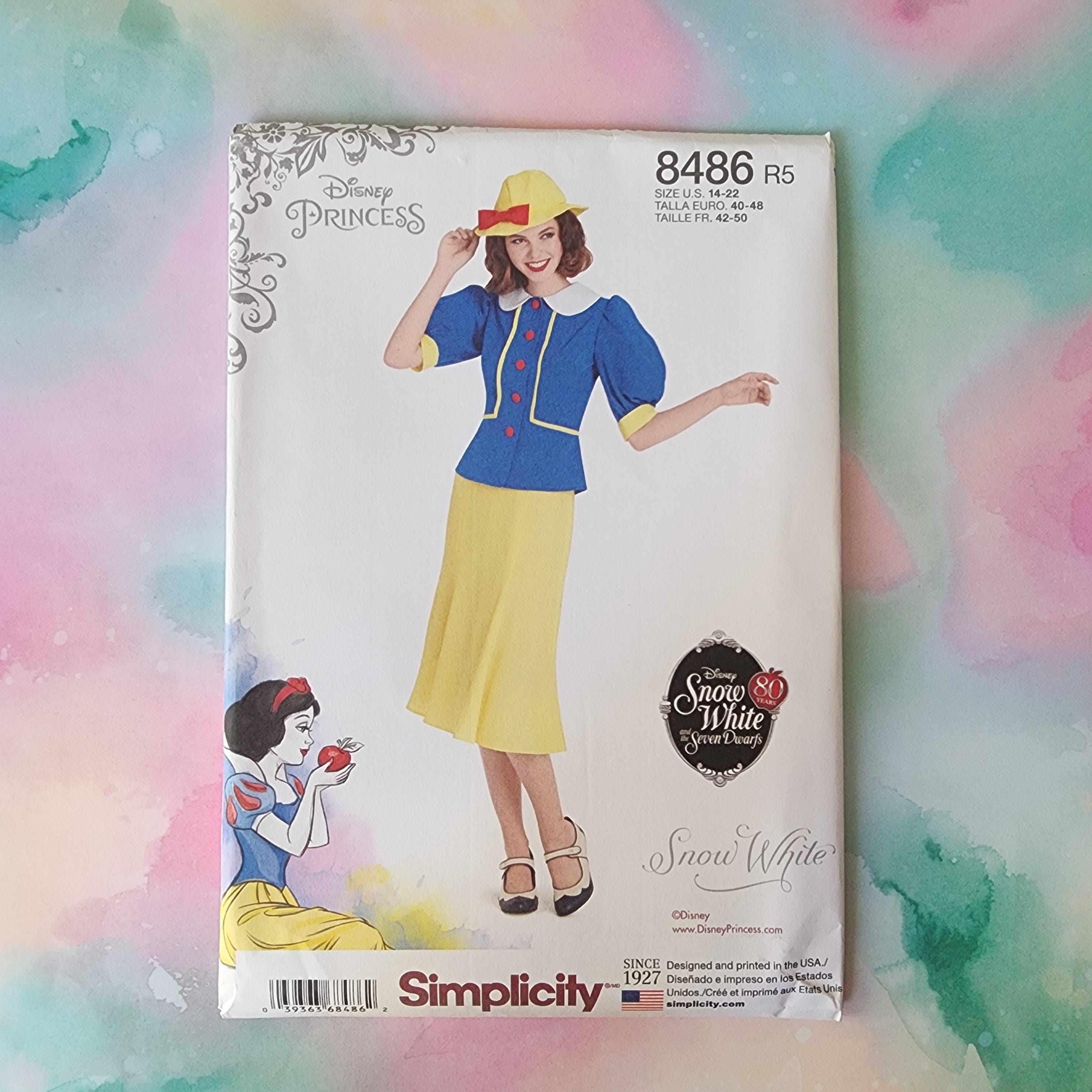 Simplicity Pattern 8486 Disney Snow White Costume - Etsy
