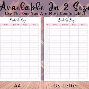 Book Journal Printable 2025, Book Review Printable Bundle,reading ...