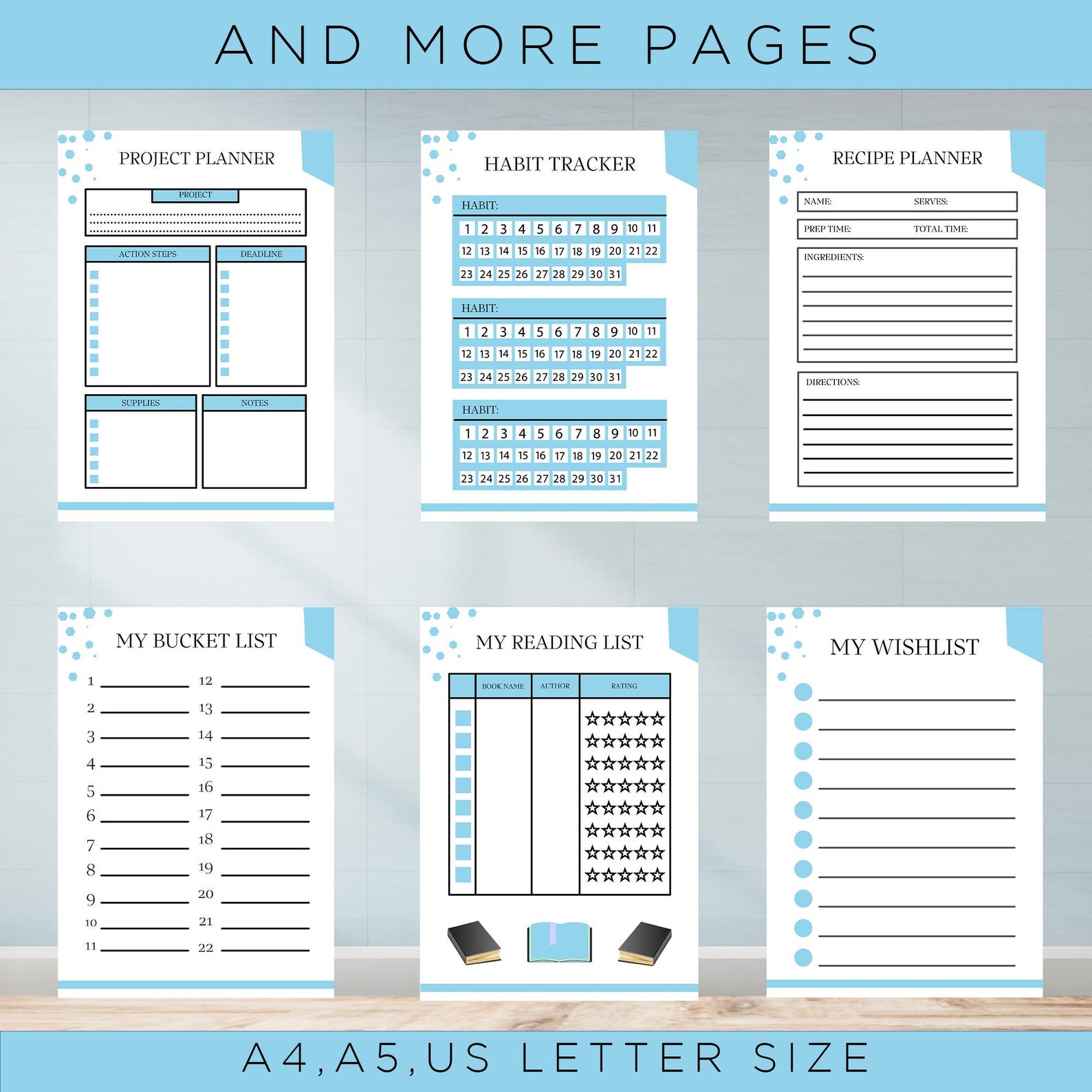 ADHD Planner Adult: Printable Life Organizer (digital Download) - Etsy