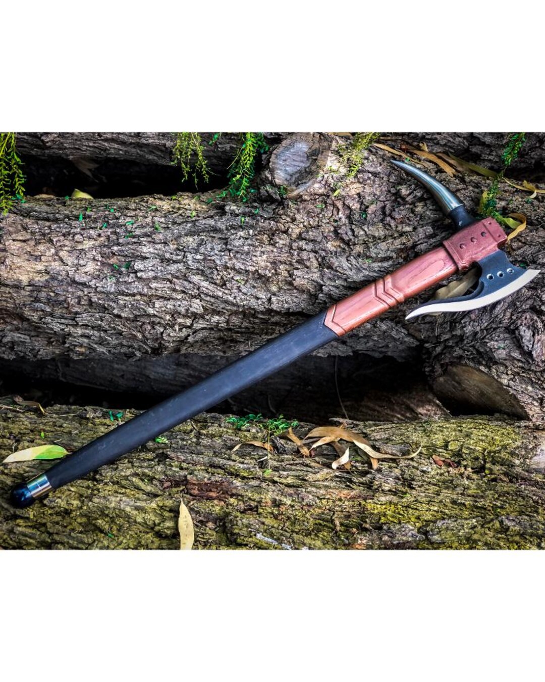 Hand-forged War Hammer Axe, Medieval Viking Pickaxe, Fantasy Battle Axe ...