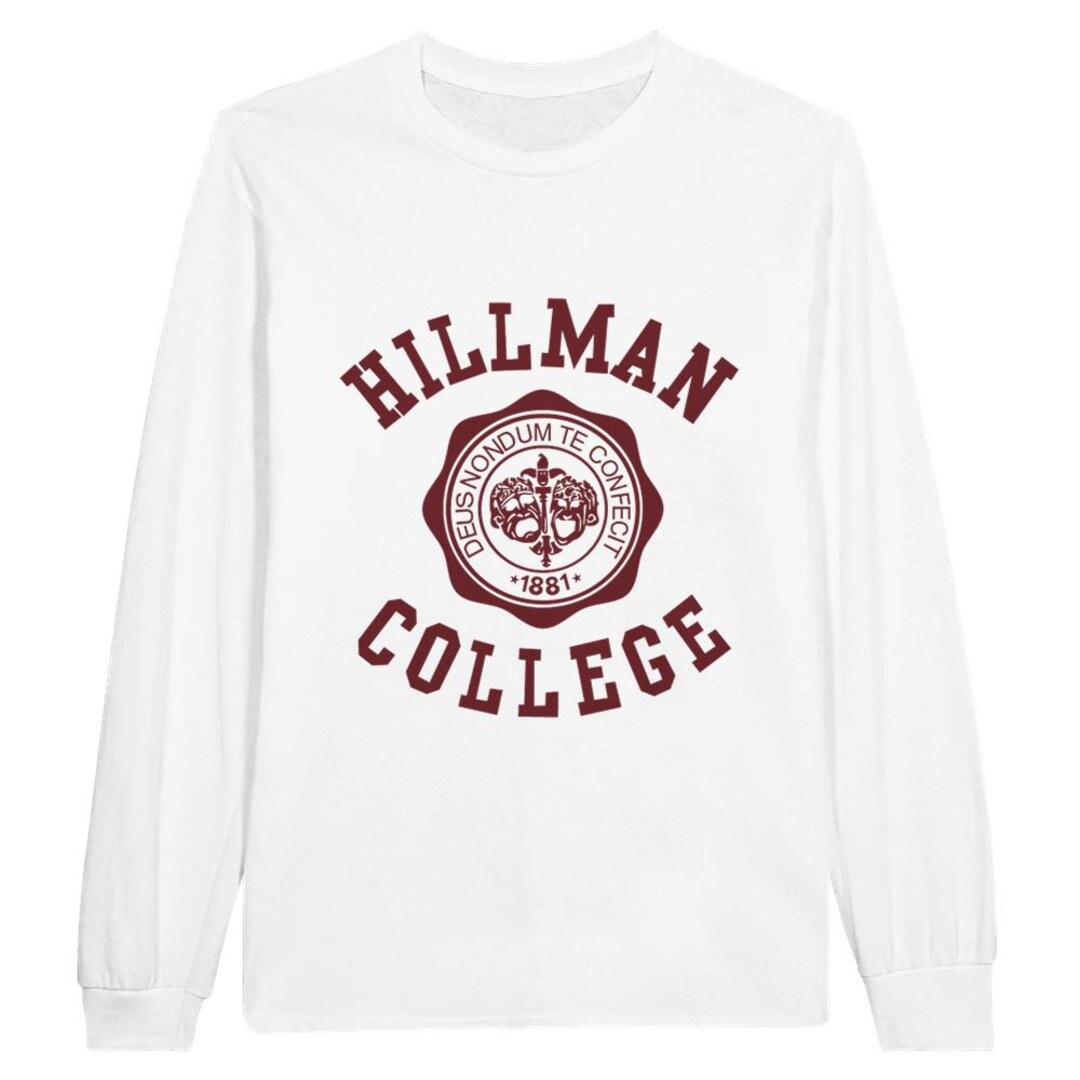 Hillman College Classic Unisex Long Sleeve T-shirt - Etsy
