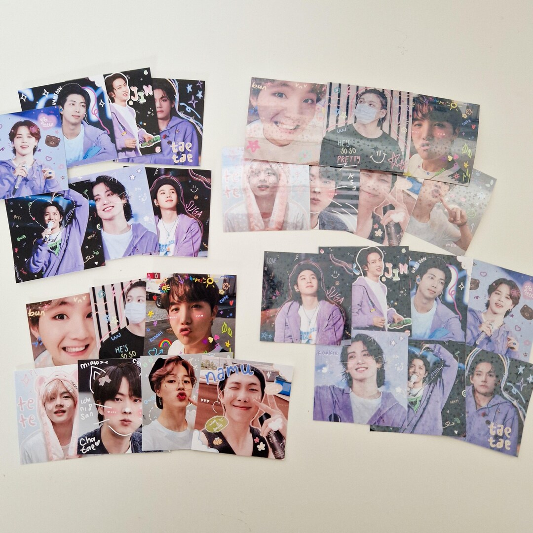 BTS Kpop Mailing Stickers - Etsy