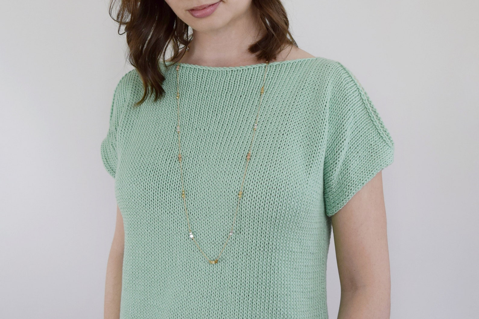 Knitting Patterns // Shirt Knitting Pattern // Top Pattern // Cold ...