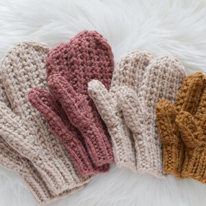 Waffle Knit Mittens Pattern: Child to Adult Sizes (PDF Pattern) - Etsy