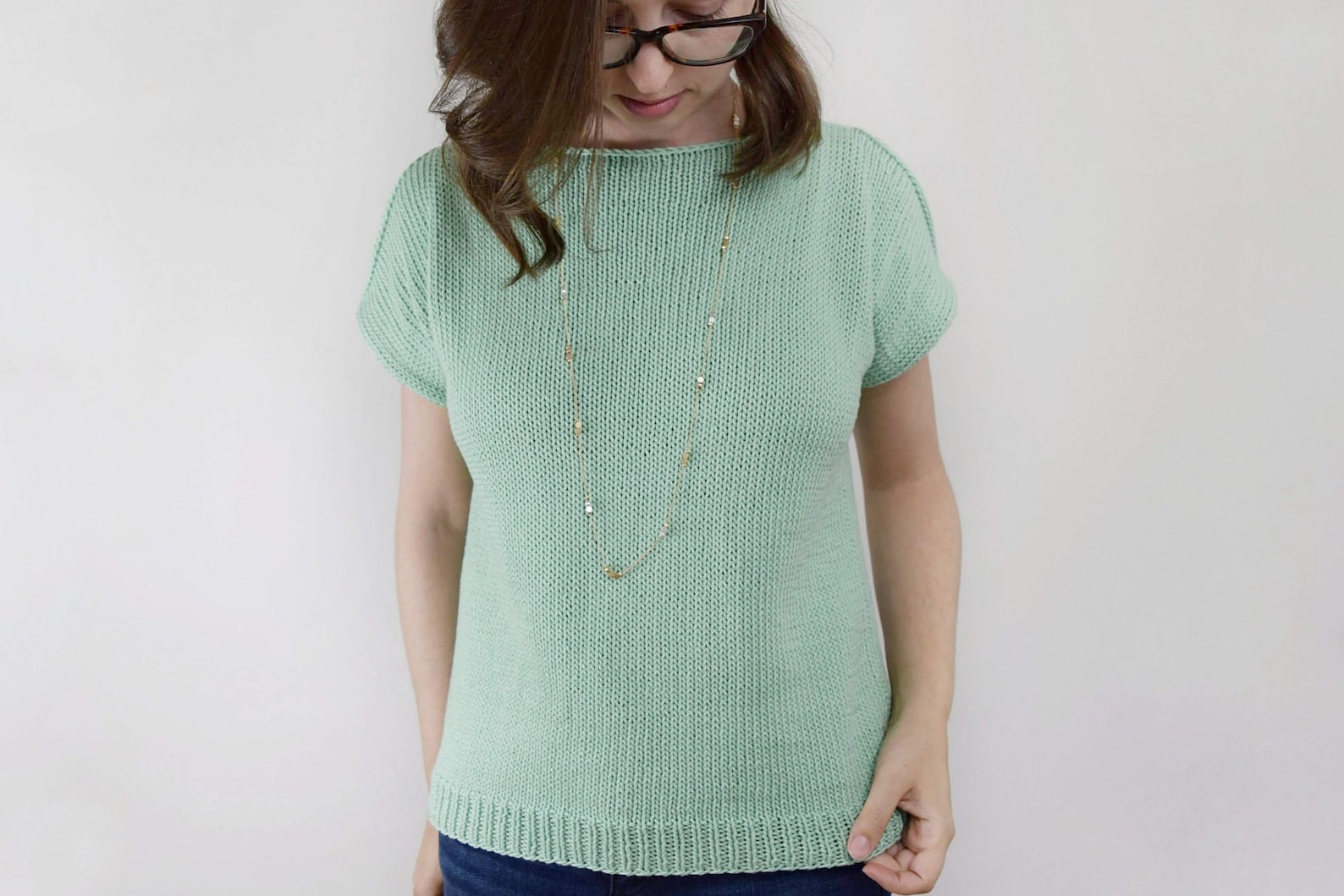 Knitting Patterns // Shirt Knitting Pattern // Top Pattern // Cold ...