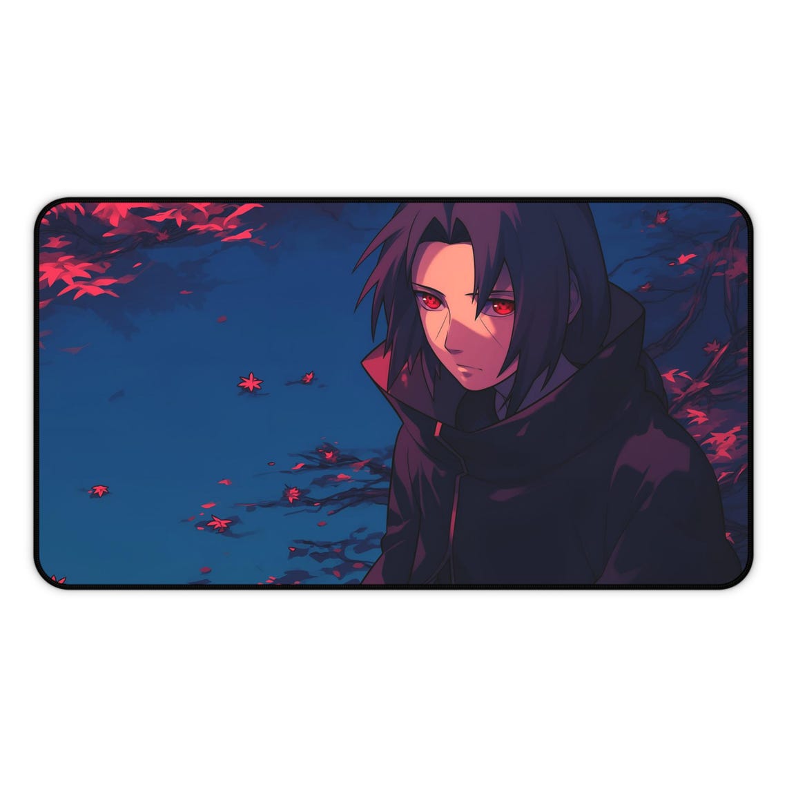 Naruto Itachi Desk Mat Anime Mouse Pad, Gaming Computer Mat, Japanese ...